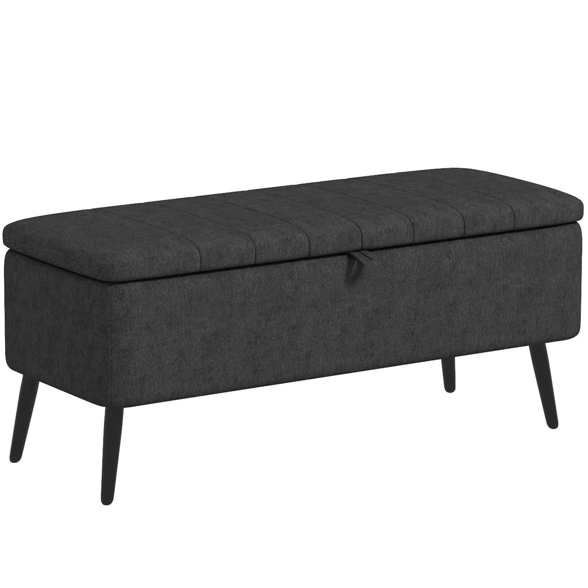 Click here for Homcom Storage Ottoman Bench  Linen Fabric Footsto... prices
