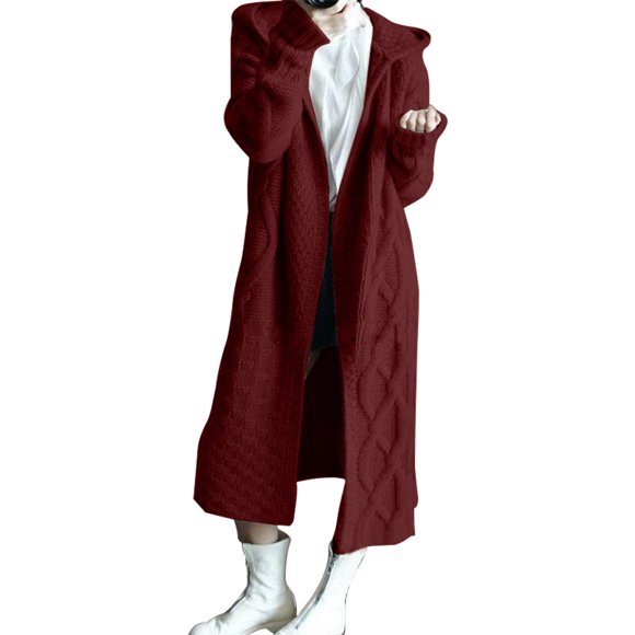 Plus Size Sweater Coat