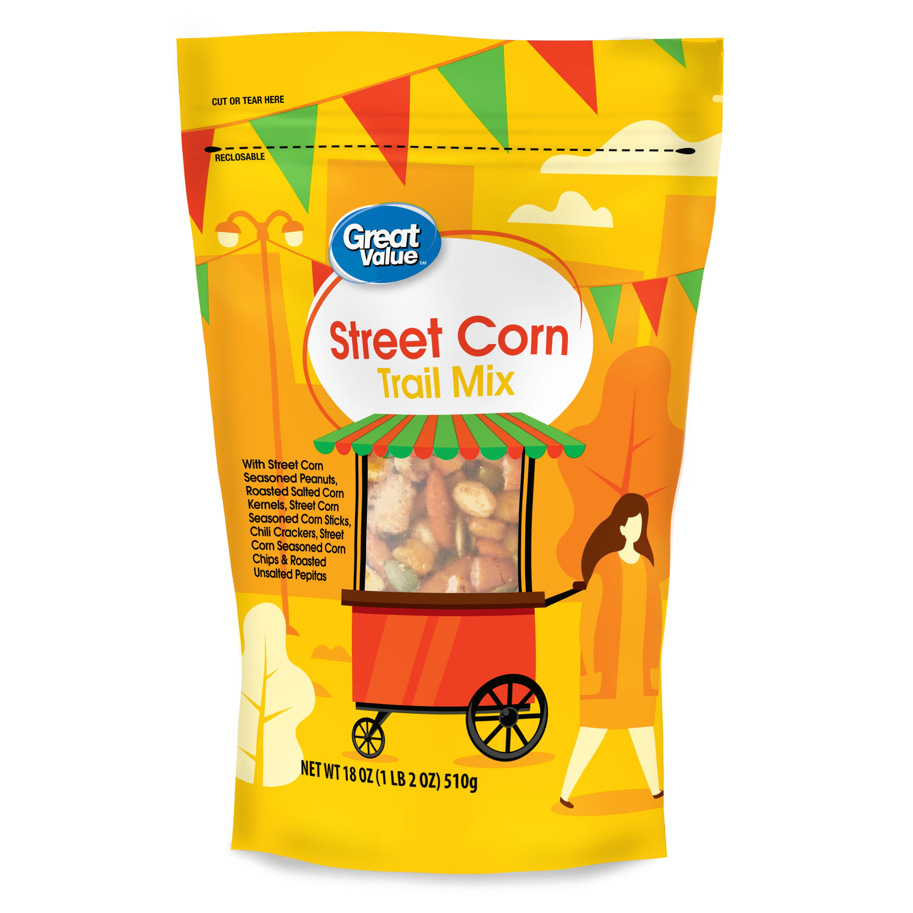 Great Value Street Corn Trail Mix, 18 oz - Walmart.com