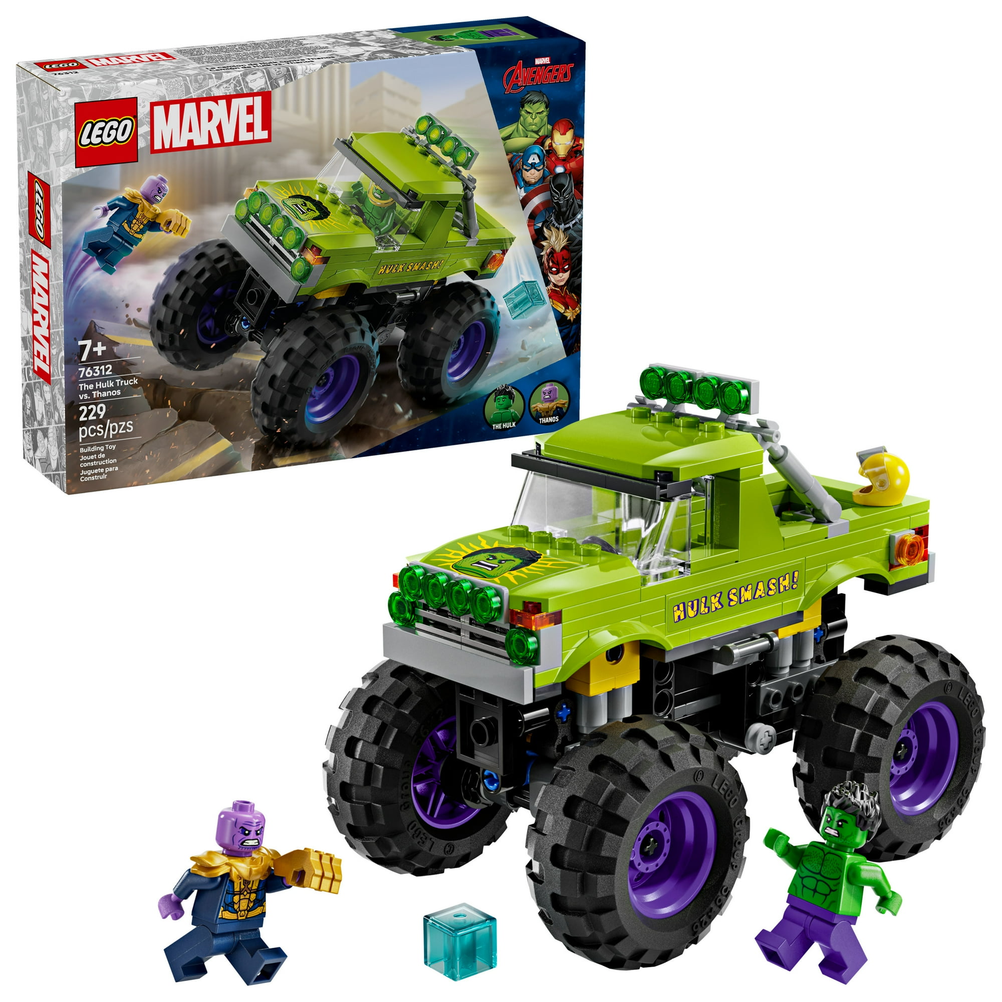 Click here for Lego Marvel The Hulk Truck Vs. Thanos - Monster Tr... prices
