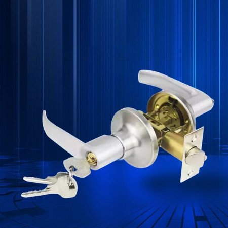 Door Handle Lock,Door Handle Lock Aluminium Door Handle Bar Lock Kit ...