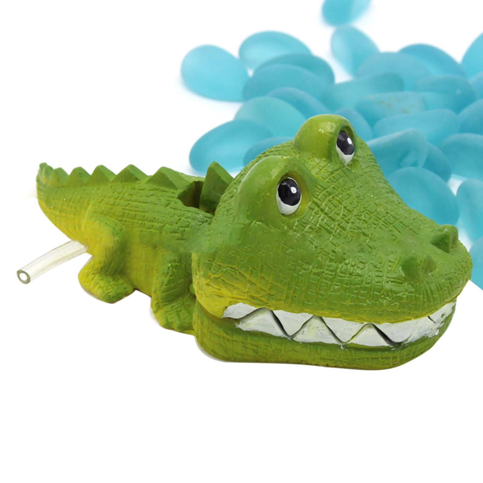 Meidiya Aquarium Air Bubbler Decorations – Bubble Alligator Ornaments ...