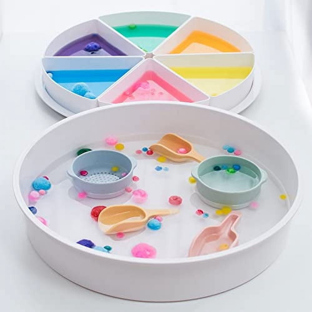 Bandeja Sensory Bin Inspire My Play con tapa e inserto de ...