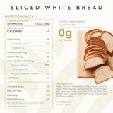 Hero Classic White Bread - Low Carb, High Protein, High Fiber, Sliced ...