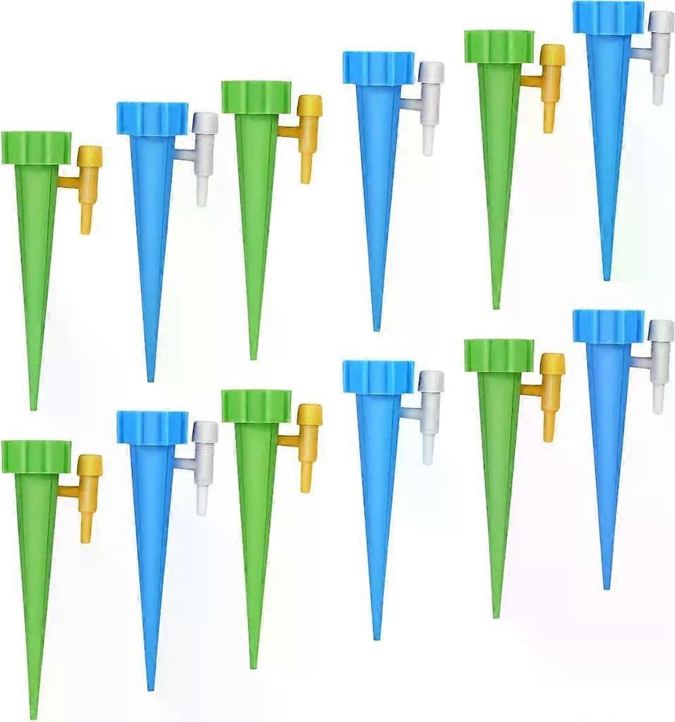 Irrigation system 12 pieces automatic watering set adjustable easy for ...