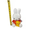 Stuffed Animal Miffy Plush Holding Bear - Walmart.com