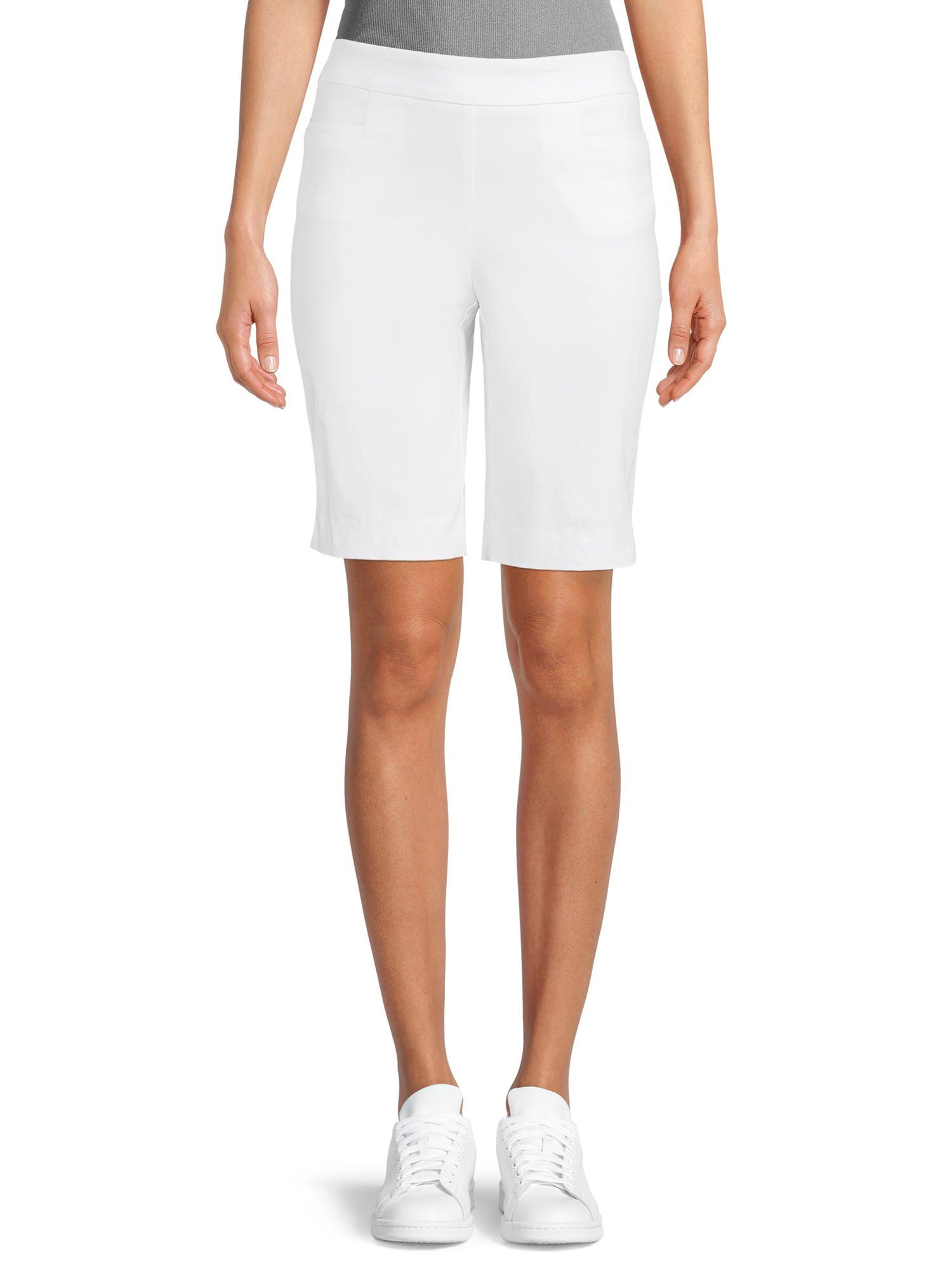 Time and Tru - Time and Tru Women's Millennium Bermuda Shorts - Walmart ...