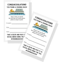 Cruising Ducks Tag with Hole 30 Pack Carnival Rubber Cruising Duck Tag ...