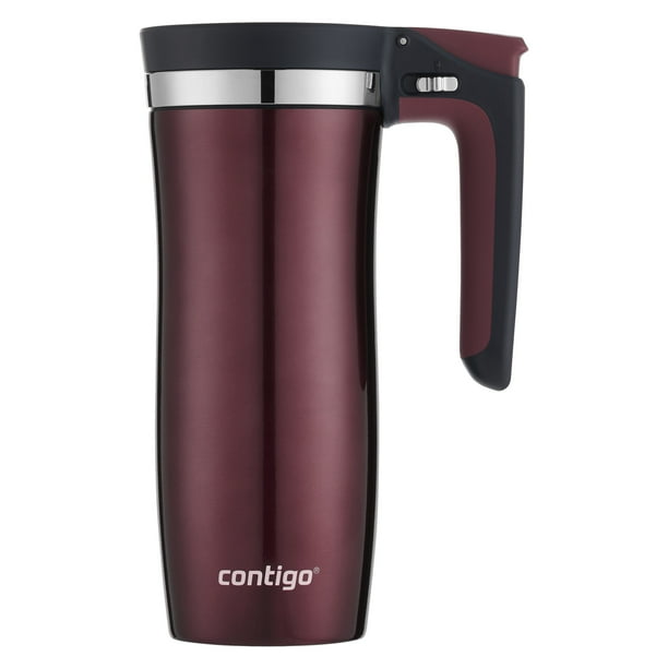 Contigo Stainless Steel Travel Mug with AUTOSEAL Lid and Handle Spiced ...