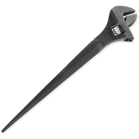 EAYY 16" Adjustable crescent Construction Spud Wrench Tapered End iron ...