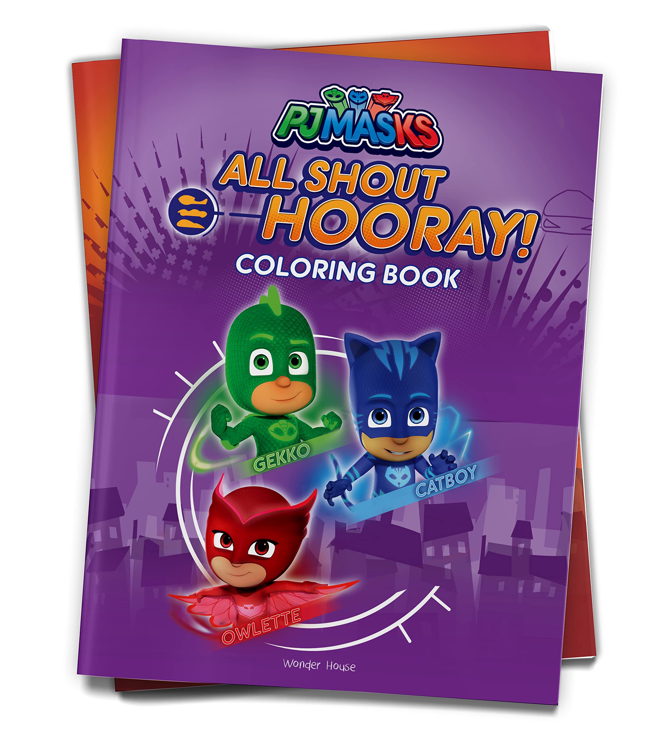 Pj Masks - All Shout Hooray: Coloring Book For Kids - Walmart.com