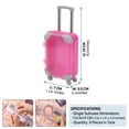 4Pcs Miniature Suitcase for Dolls House and Jewelry Storage Realistic ...