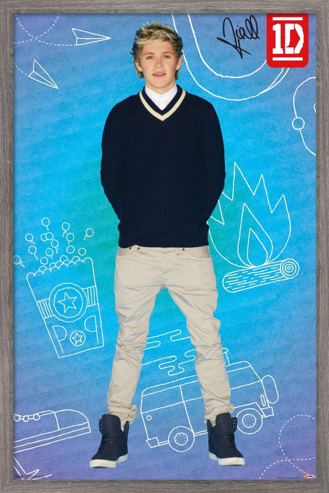 Niall Horan School Pictures
