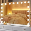 OttLite Wireless Charging LED Makeup Mirror - Illuminated Magnifying ...