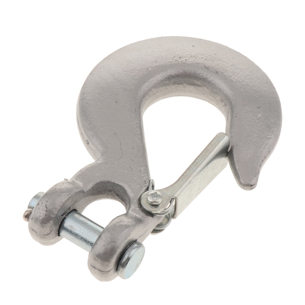 Grade 80 Drop Forged Alloy Steel Clevis Hook With Latch, Painted Finish ...