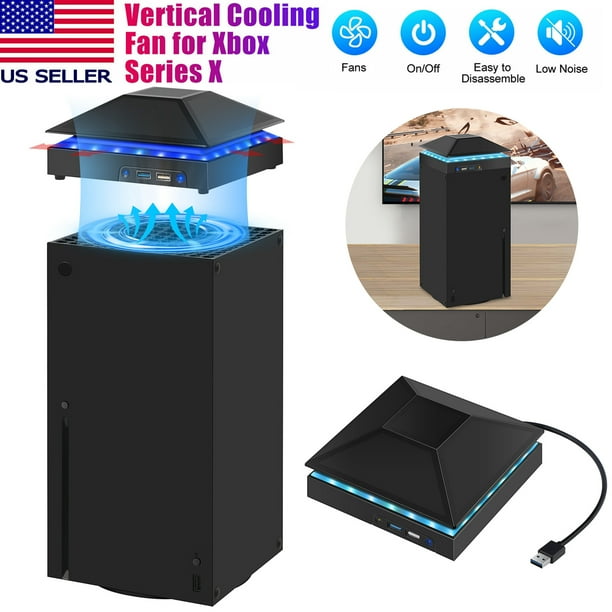 CELECTIGO Cooling Fan for Xbox Series X, 2-USB Interfaces 3-Levels of ...