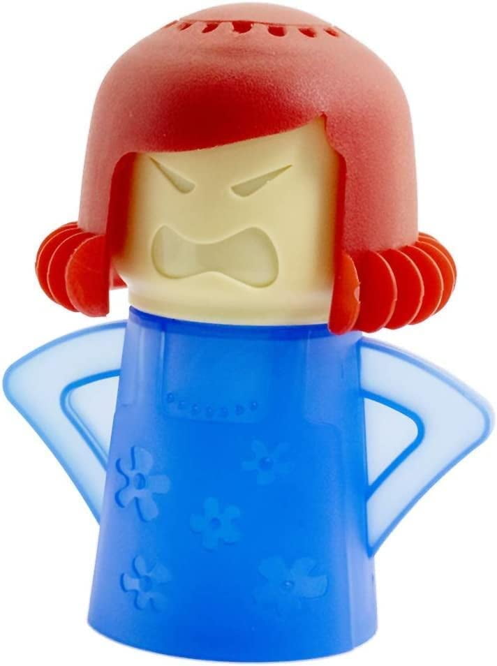 NAVEIA Just Add Vinegar and Water (blue).Microwave Cleaner Steam Angry ...