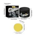 Byujiro Automobile Tire Gloss Care Set Tire Maintenance Wheel Hub ...