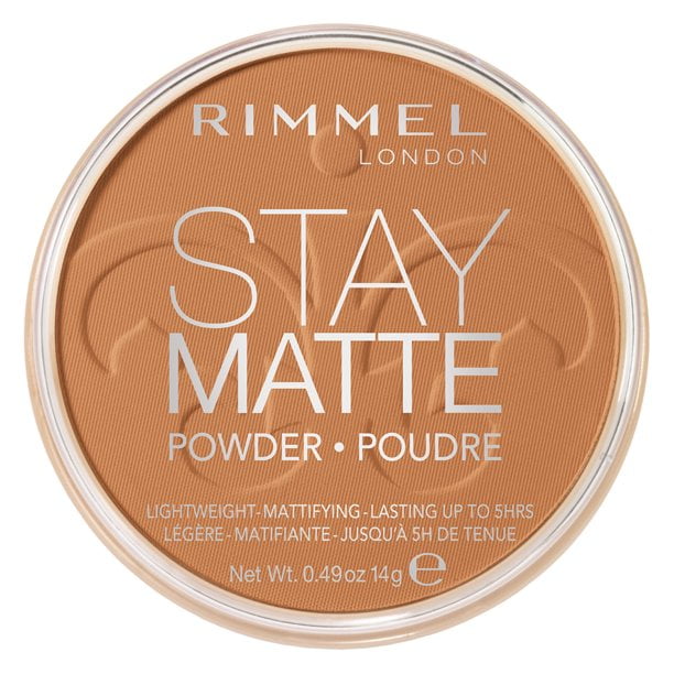 Rimmel London Stay Matte Pressed Powder, Toffee, 0.49 oz - Walmart.com