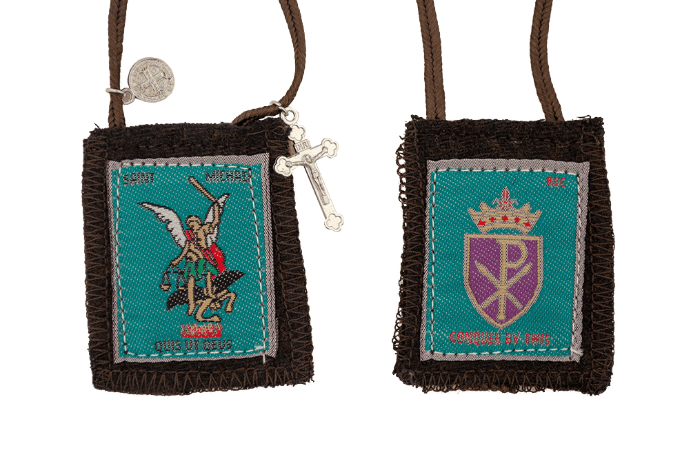 Catholic Holy Figure Saint Scapular (Saint Micahael) - Walmart.com