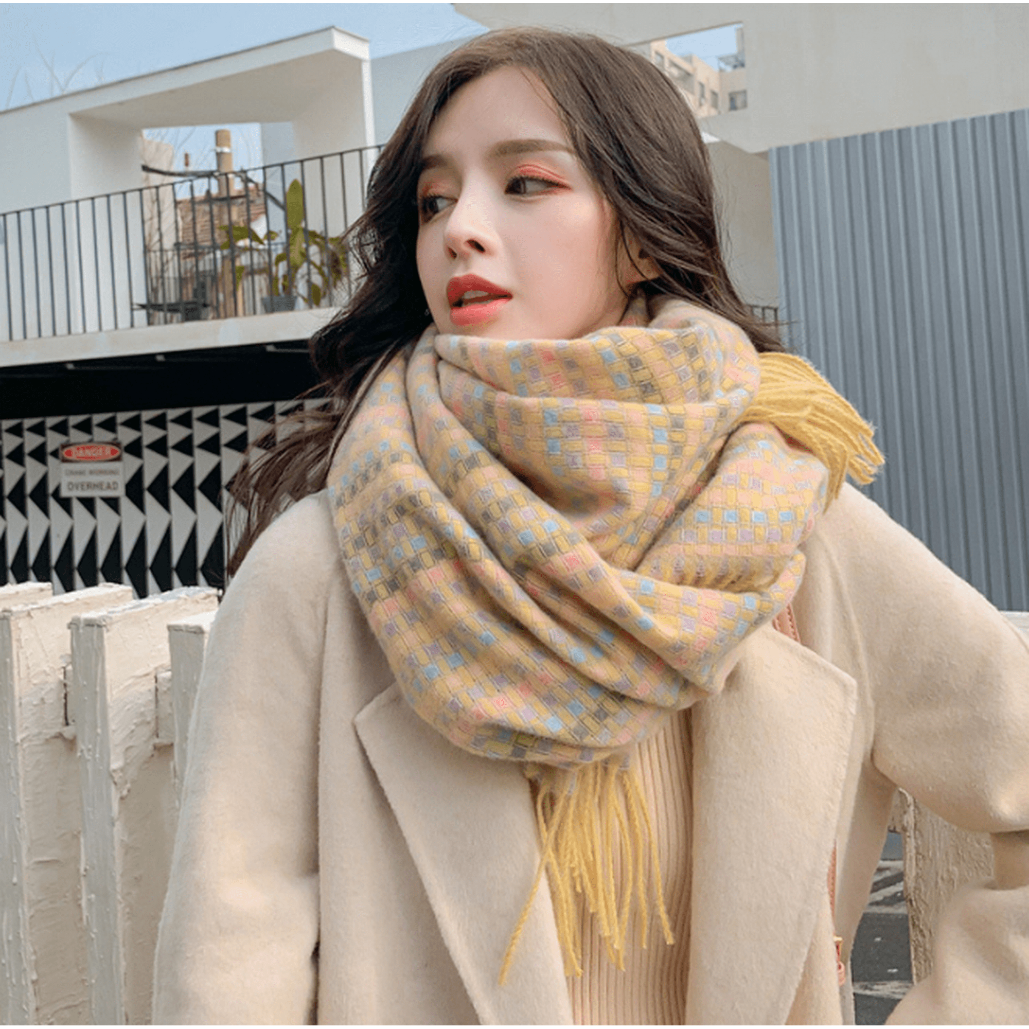 Womens thick scarf store