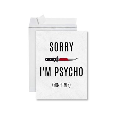 Koyal Wholesale Funny I'm Sorry Jumbo Card I'm Truly Sorry Blank I'm ...