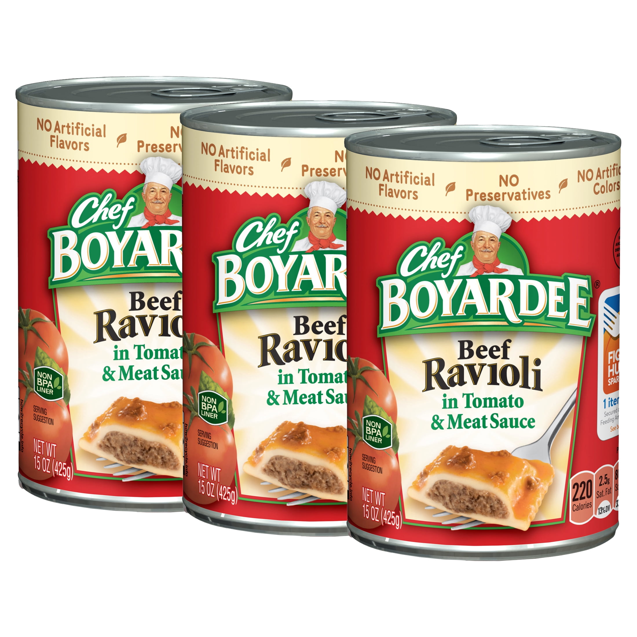 Chef Boyardee Beef Ravioli