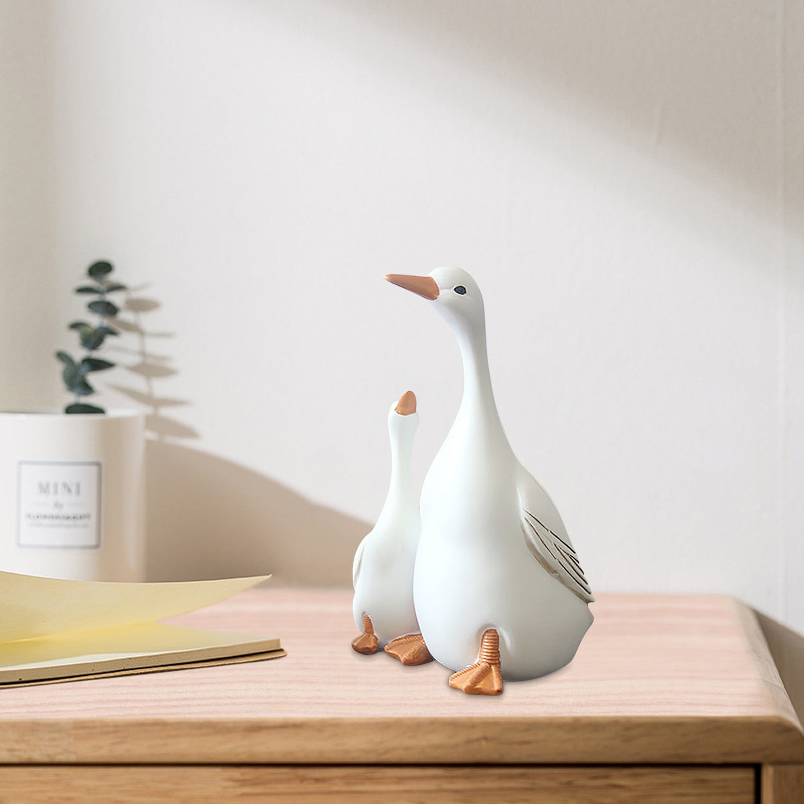 Click here for Vivavault Lifelike White Ducklings Sculpture For I... prices