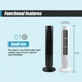 13" Small Desk Fan, USB, Quiet Mini Cooling Tower, For Home & Office ...