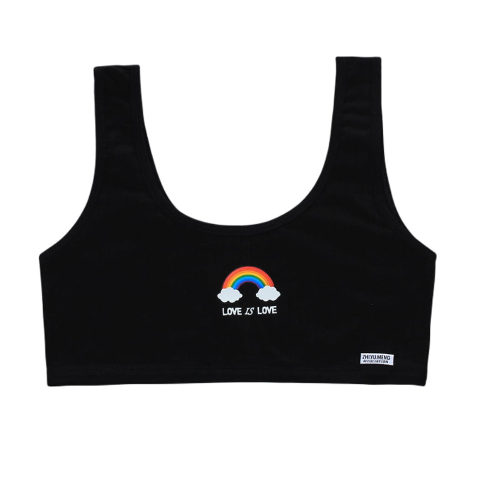 Teenage Girls Big Girls Cotton Development Bra Training Bra Underwear ...