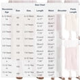 BXSRUTA Girls Casual Cropped Wide Leg Pants Elastic Waist Loose Fit ...