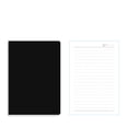 A5 Lined Notebook Softcover Journal, College Ruled Hardcover Notebook ...