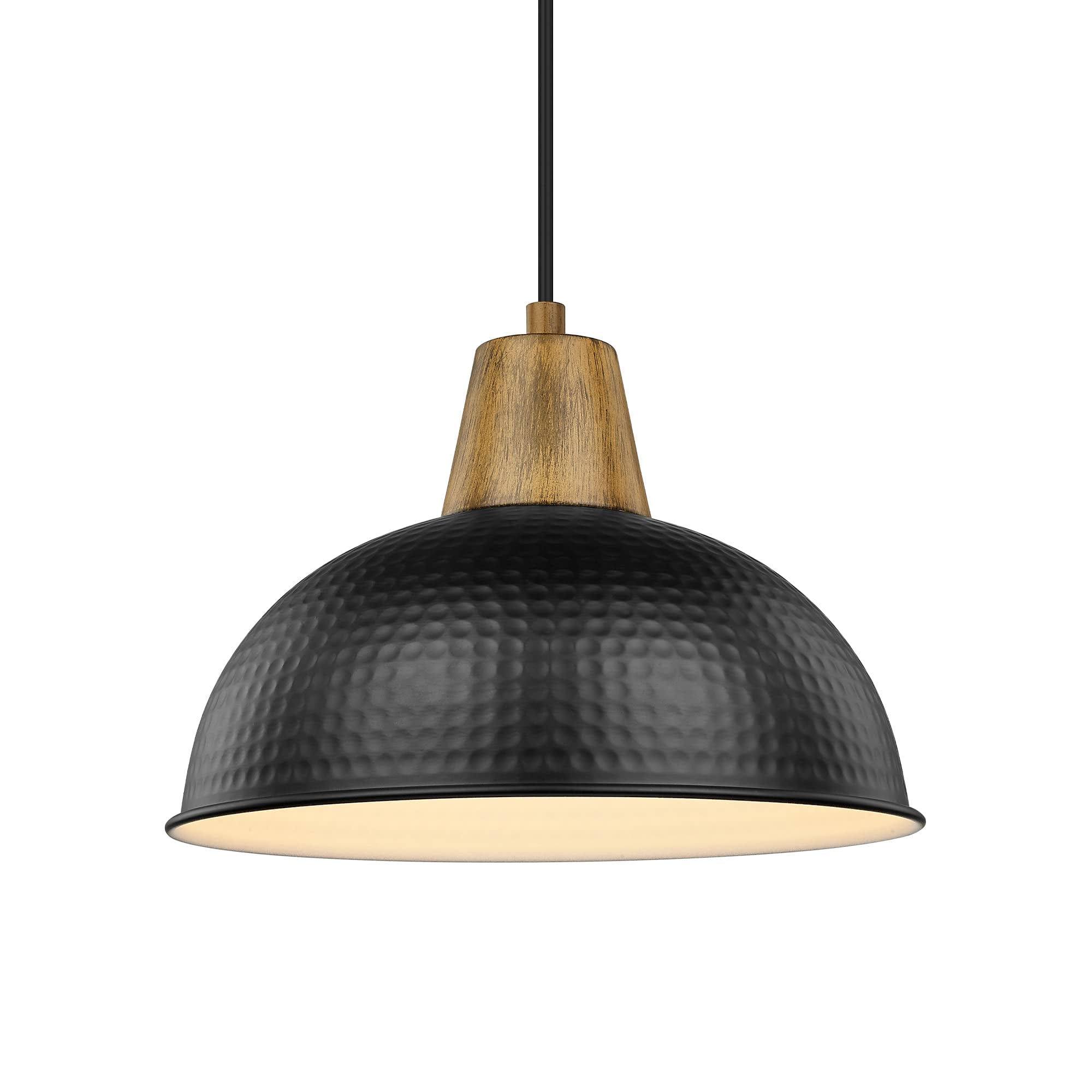 16 inch Large Black Pendant Light Large Pendant Lighting for Kitchen ...