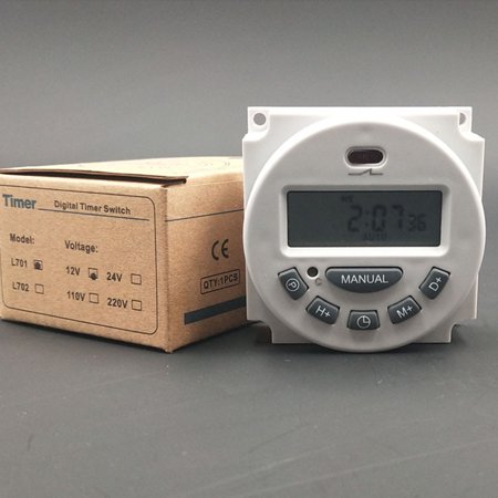 L701 CN101A Digital Time Switch Lights application Weekly Programmable ...