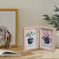VBXOAE Double Picture Frame Hinged 2 Photos Frame Collage Desk Picture ...