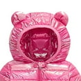Ahdbta Toddlers Snowsuit Outfits Zip Up Cute Ears Hooded Puffer Jackets High Waist Pants Trendy ...