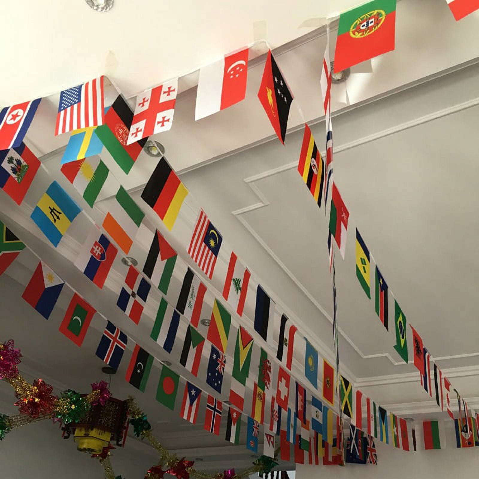 32 Flags String Flag Banners for World Cup & Olympic Games in Nepal at ...