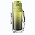 Cadancy Water Bottle with Spray Mist Function Portable Sports Drink ...