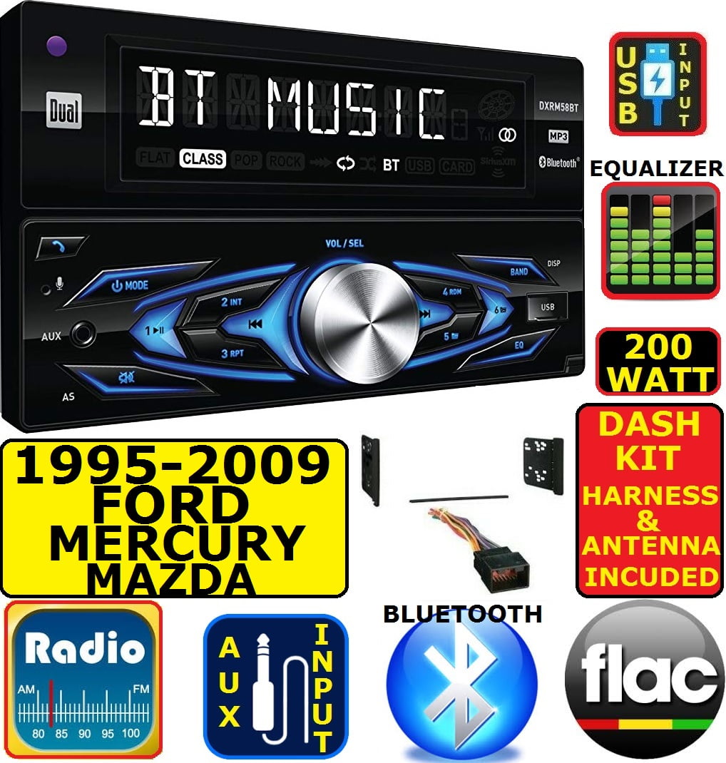 FORD MERCURY MAZDA CAR TRUCK BLUETOOTH USB AUX AM/FM CAR RADIO STEREO ...