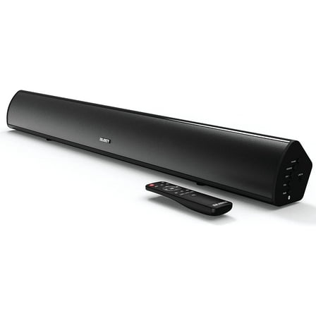 Pyle Wave Base Soundbar, Bluetooth Tabletop Audio Speaker, Home Theater ...