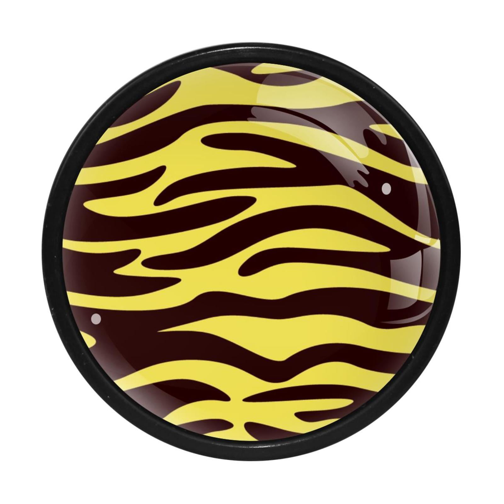4 Pcs Tiger Skin Texture Knobs for Kitchen Cabinet Cupboard Dresser ...