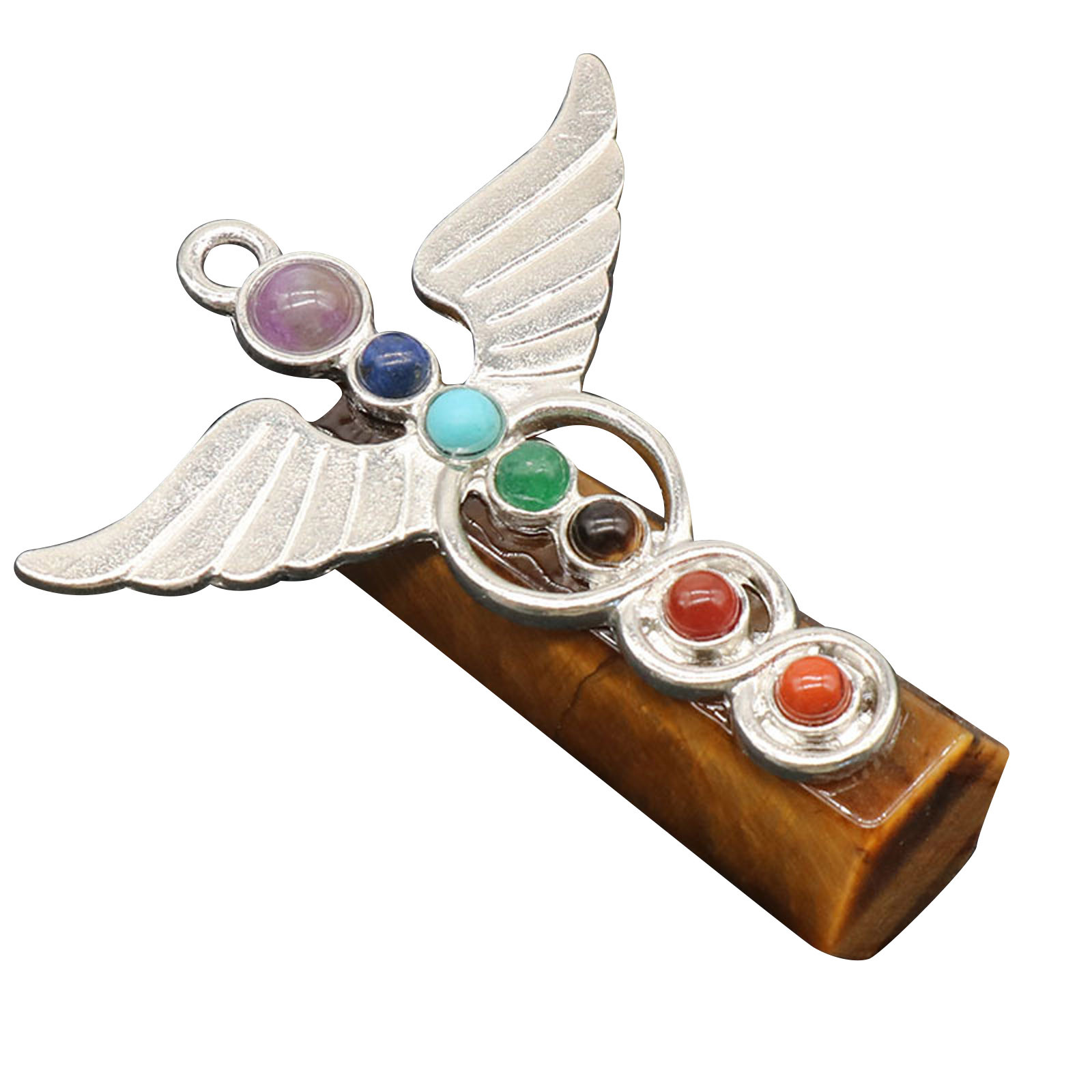 VerPetridure Crystal Hexagon Natural Pink Crystal White Crystal Angel ...