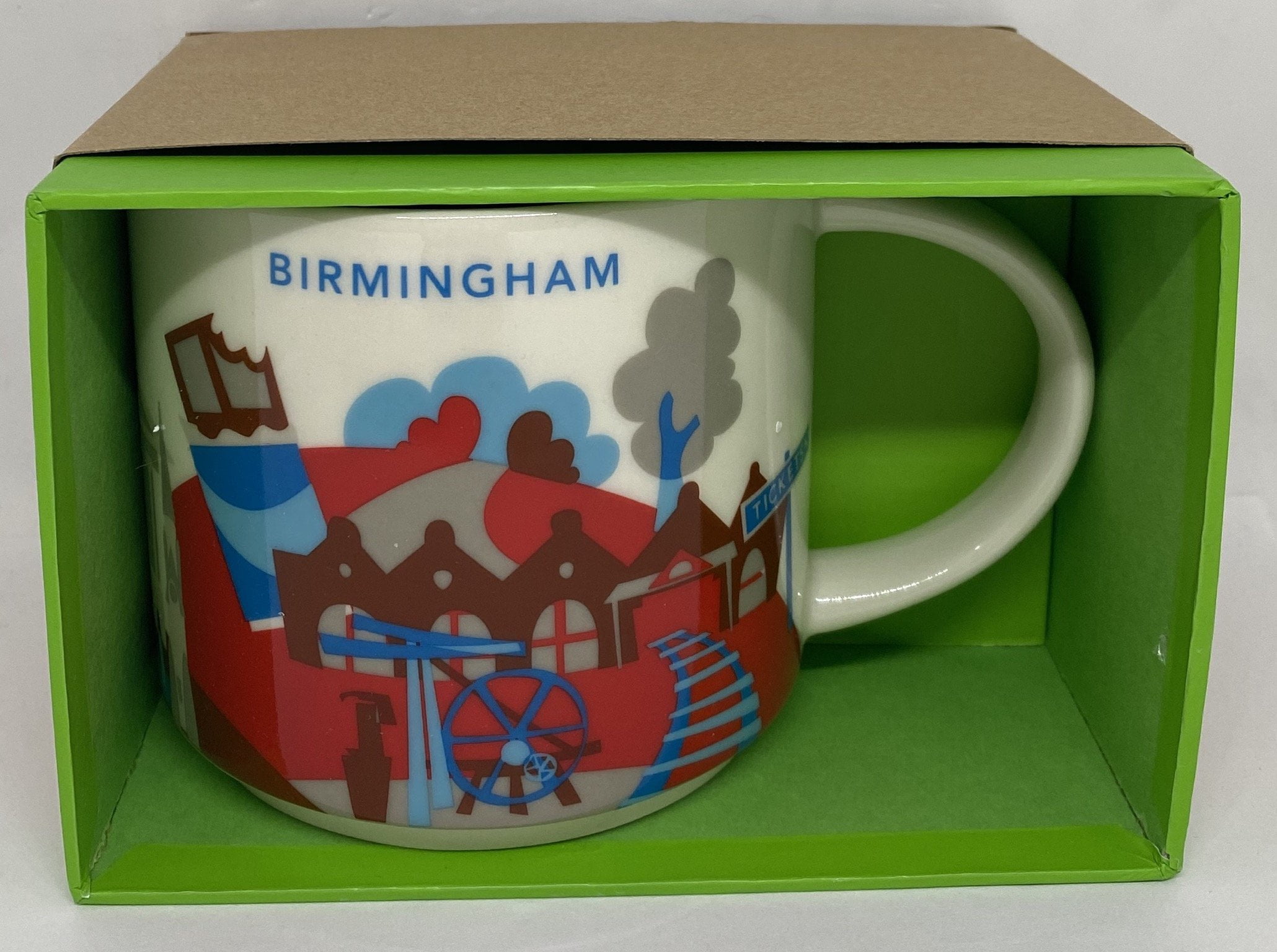 Starbucks Coffee You Are Here Collection Birmingham England Coffee Mug ...