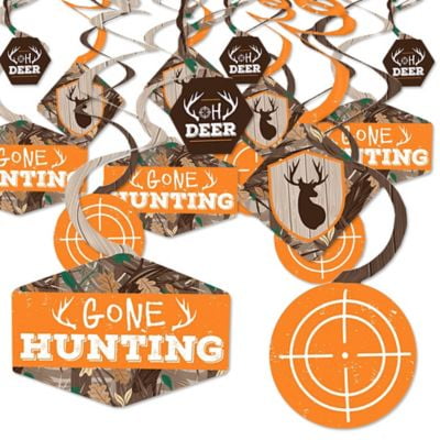 Big Dot of Happiness Gone Hunting - Deer Hunting Camo Baby Shower or ...