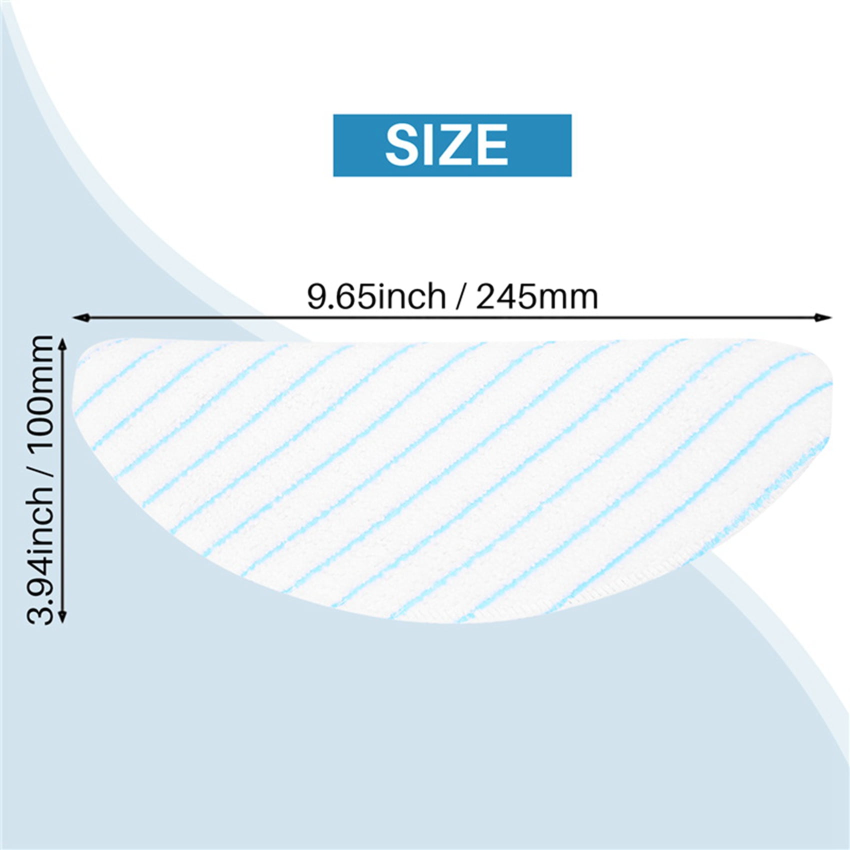 Click here for Unbranded 120pcs Microfiber Mopping Pads For Deebo... prices