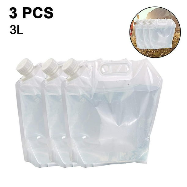 Collapsible Water Container, Bpa Free Plastic Water Folding Carrier ...