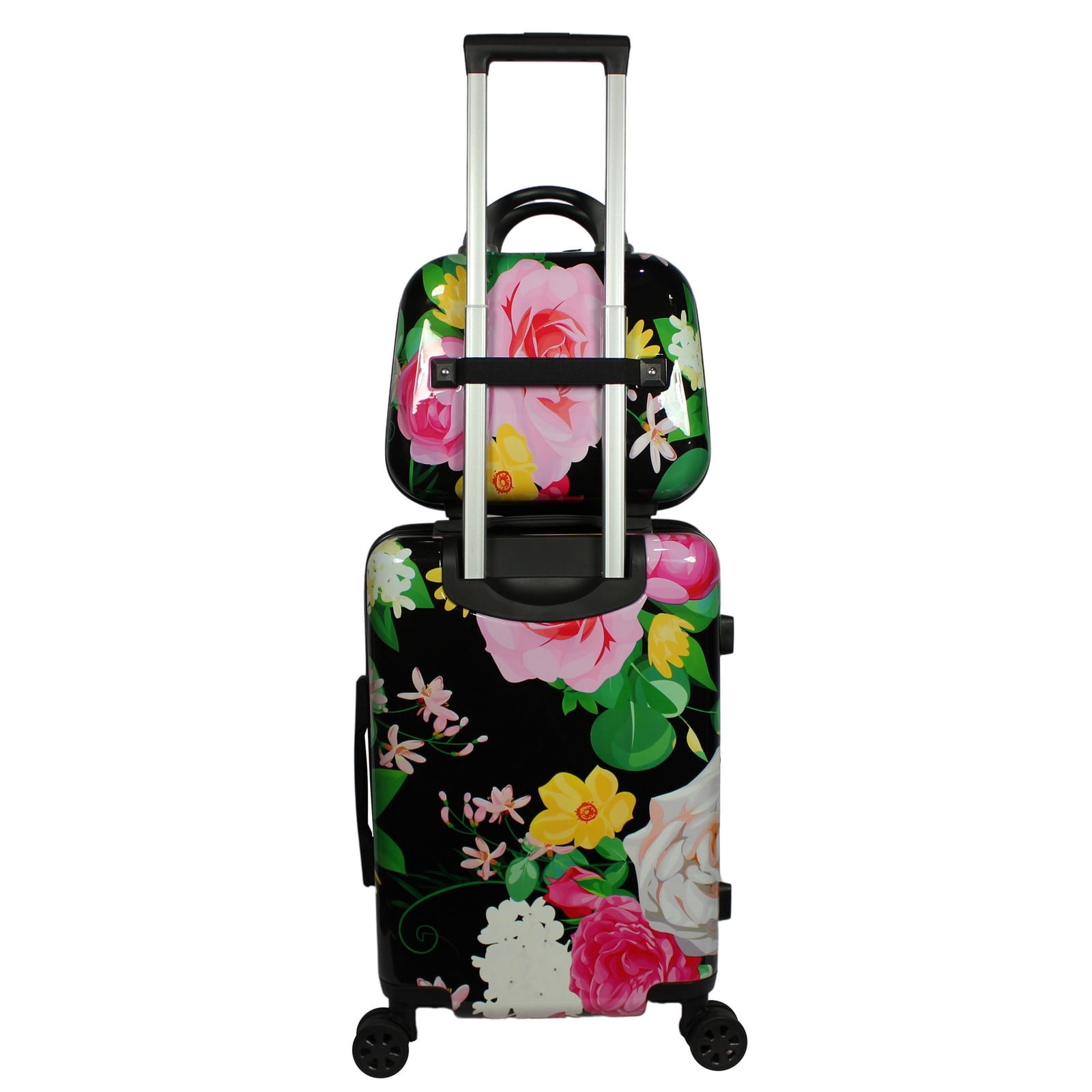 World Traveler Seasons 2-Piece Hardside Carry-On Spinner Luggage Set ...