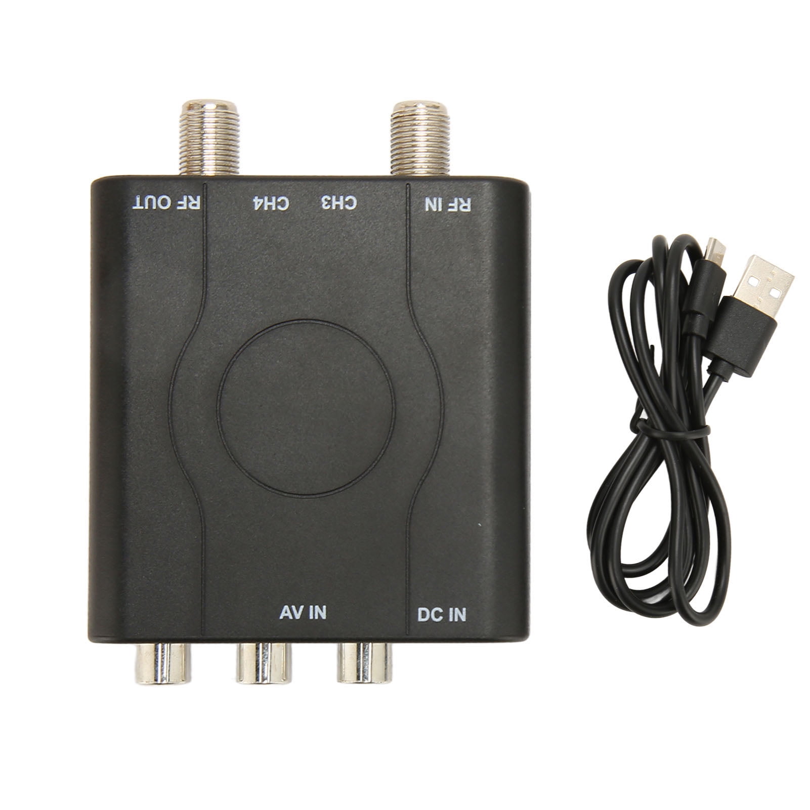 Modulador RF M61A profesional compatible con formatos NTSC, sonido de vídeo, modulador RF HD ...