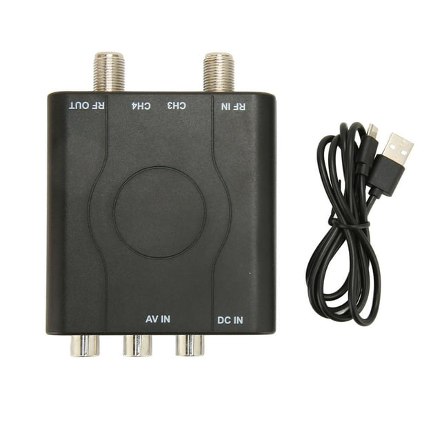 Modulador RF M61A profesional compatible con formatos NTSC, sonido de ...