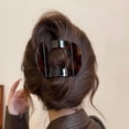 Hair Clips,Casual Versatile Solid Colour Lay Flat Hair Clip,Strong Hold ...